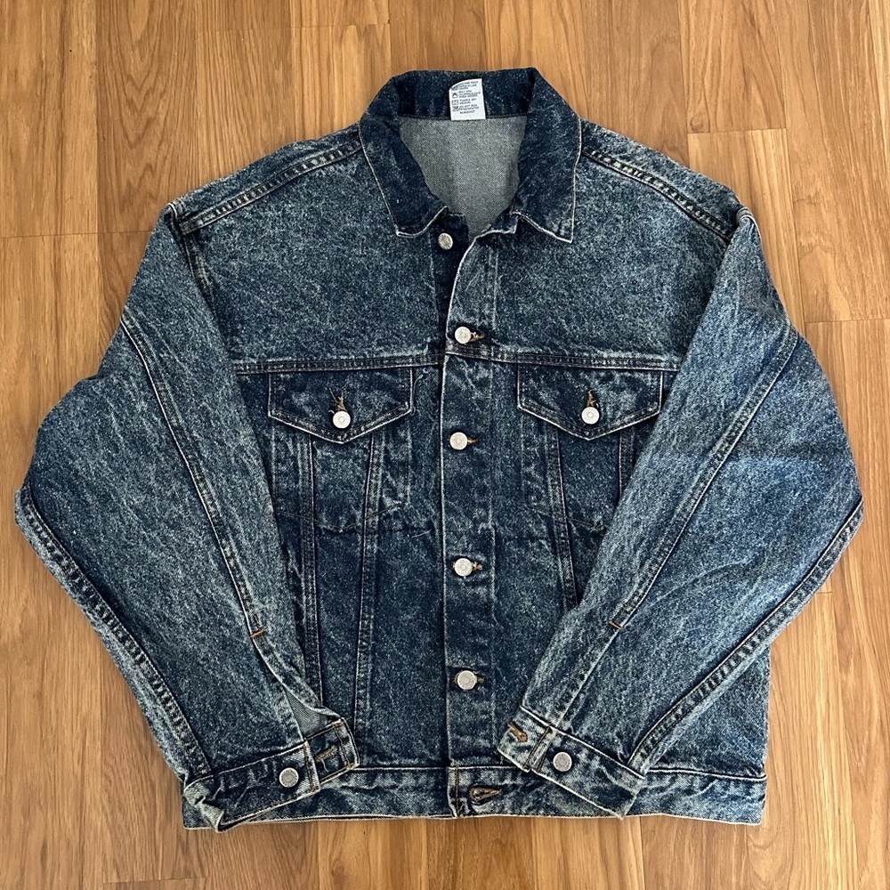 Vintage Tyca Denim / Blue Jean Jacket Nutro Max Dog F… - Gem